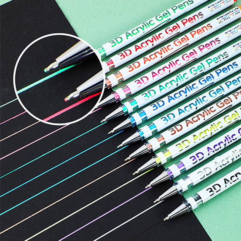 Multi-Color Gel Pen Set for Drawing & Coloring – mapeelow